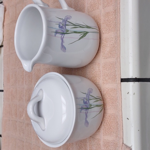 Corelle | Kitchen | Vintage Corelle Coordinates Sugar And Creamer Set ...
